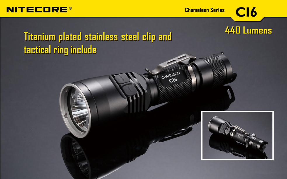 Nitecore CI6 Chameleon Infrared LED torch