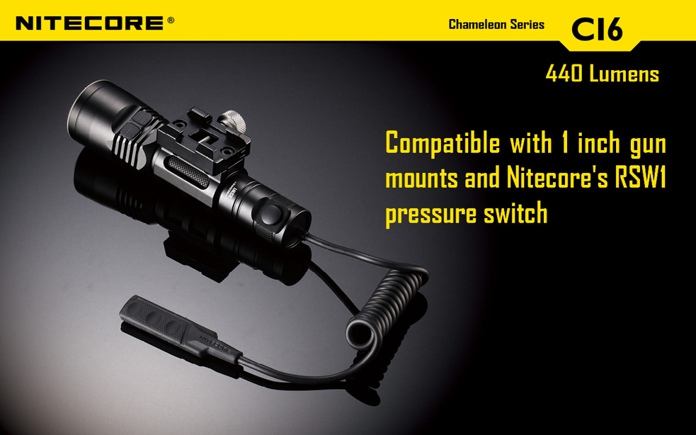 Nitecore CI6 Chameleon Infrared LED torch