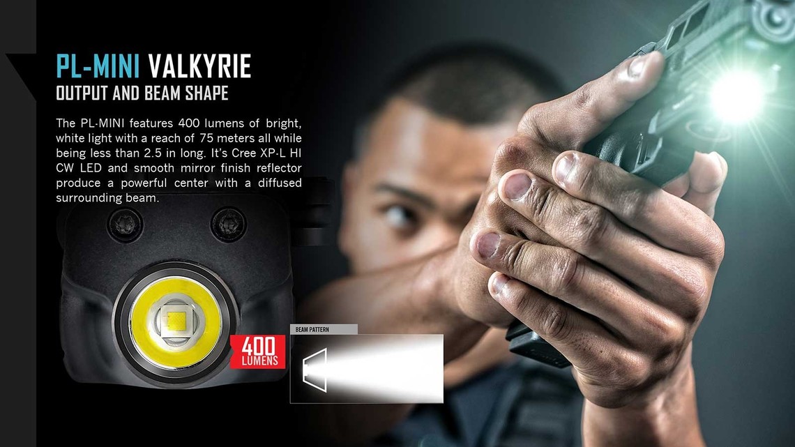 Olight PL-MINI Valkyrie rechargeable pistol light