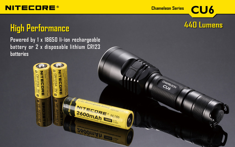 Nitecore CU6 Chameleon UV LED torch